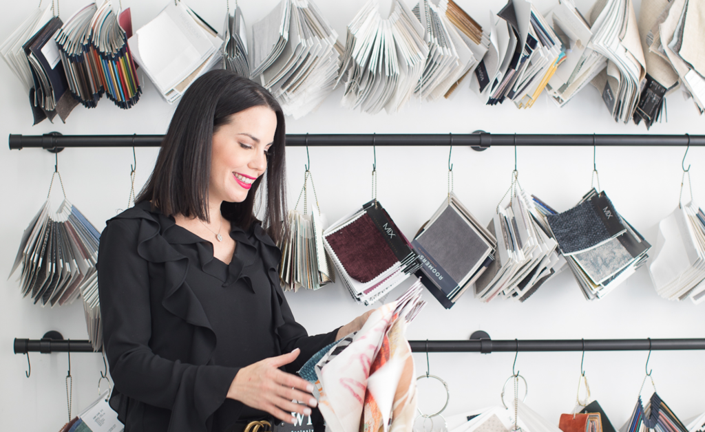 Ali Budd founder of Ali Budd Interiors runs her full- service design ...